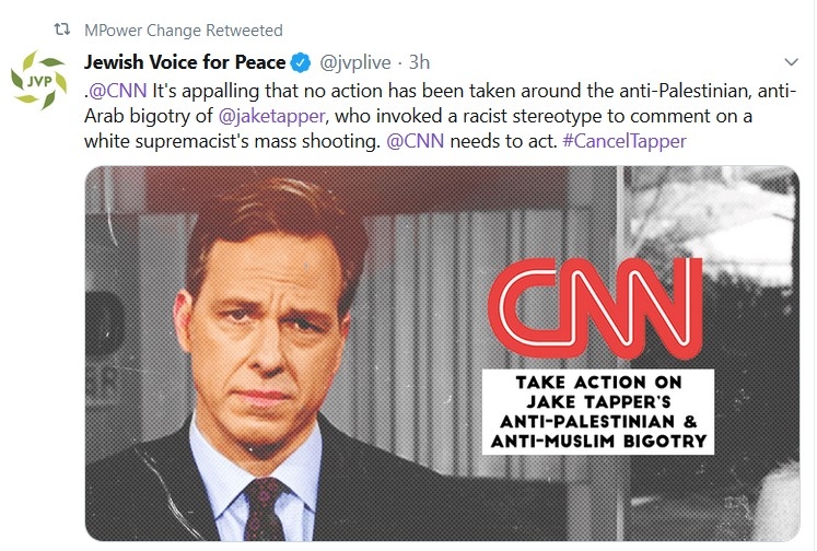Blind Hate Drives Campaign to Fire Jake Tapper :: Steven Emerson